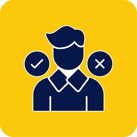 Decision Making Glyph Square Two Color Icon 37831142 Vector Art At Vecteezy