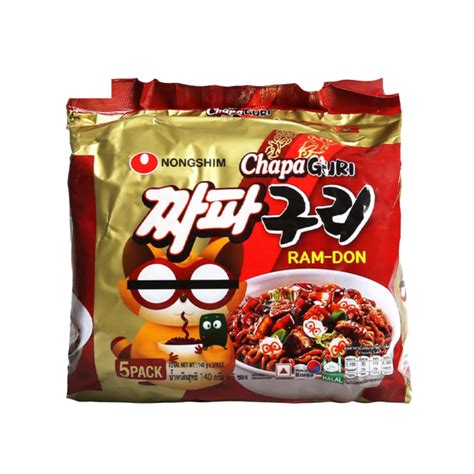 Nongshim chapaguri 140g - 5xpcs - Shop More, Pay Less