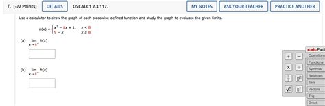 Solved Points Oscalc1 23106 Ise Direct Substitution To