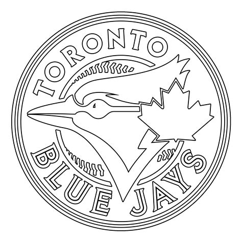 Toronto Blue Jays Printable Colouring Pages Free Printable Schedules
