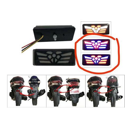 Jual Lampu Mata Kucing Led Lampu Senja Rem Lampu Mata Kucing Transformer Universal Terbaru