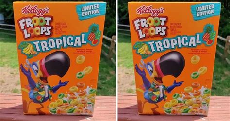 You Can Now Get Froot Loops Tropical Cereal That Has Flavors Of Banana Pineapple Mango And Orange