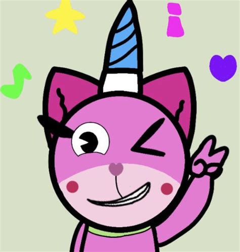 Bored So I Made Unikitty In The Happy Tree Friends Style Runikitty