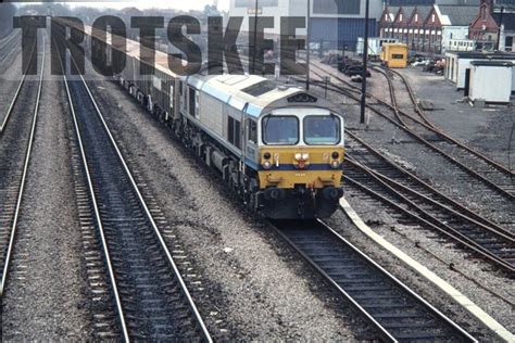 35mm Slide Br British Railways Diesel Locomotive Class 59 59004 1992