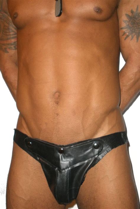 Heavy Codpiece Pouch Leather Jockstrap Jocks By Rj