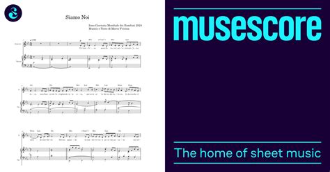 Siamo Noi Marco Frisina Sheet Music With Chords For Organ