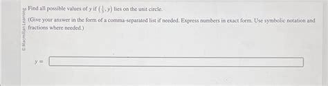 solved find all possible values of y ﻿if 15 y ﻿lies on the