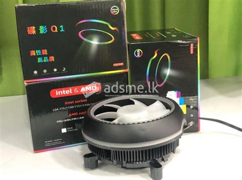 CoolMoon RGB CPU Cooler Colombo Adsme Lk