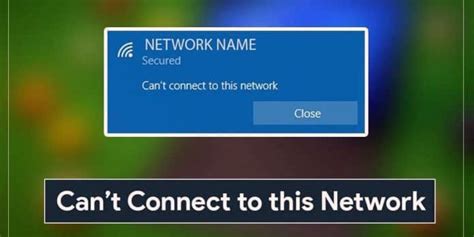 Hướng dẫn khắc phục lỗi Can t connect to this network trên Windows