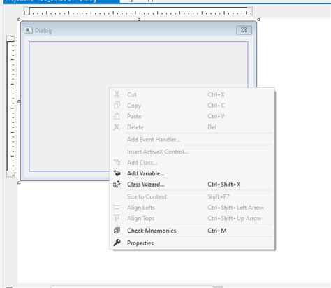 C How Do I Edit My Windows Desktop Application Main Dialog In VIsual Studio Commun