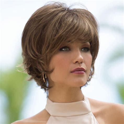 The Stylish Shag Wig Gets A Modern Update With Lots Of Soft Feathery Layers For A Chic