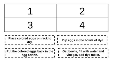 Adult Sequencing Tasks 4 Step Spring Themed Activities Adult Speech