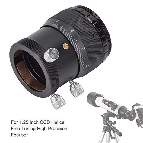 1 25 Inch Double Helical Focuser Yz 18836 T Mount Aluminium Alloy 0 5mm High Precision Helical