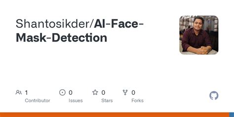 GitHub Shantosikder AI Face Mask Detection