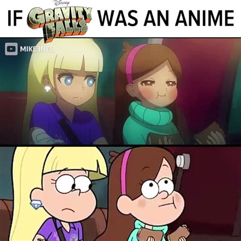 If Gravity Falls Was An Anime Rgravityfalls