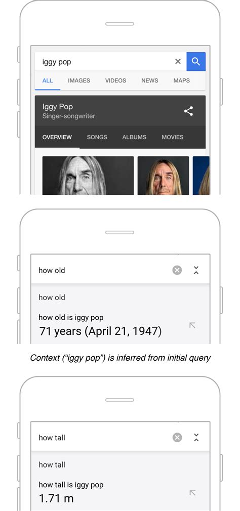 designing contemporary search experiences — less typing more context
