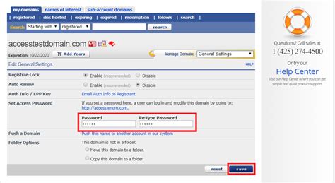 Enom Customer Support