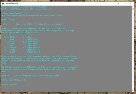 How To Change Command Prompt Color In Windows Tom S Guide