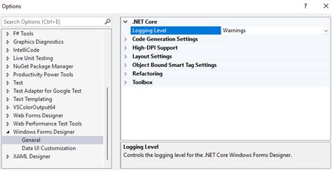 winforms docs designer troubleshooting md at main · dotnet winforms