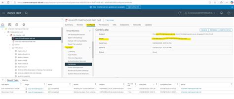 How To Replace The ESXi Certificate With A Custom Certificate Matrixpost Net