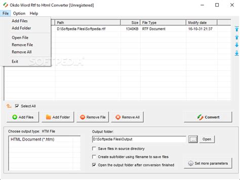 Download Okdo Word Rtf To Html Converter 58