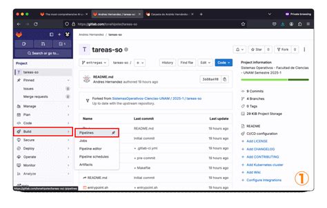 Configuración De Gitlab Runner Y Pipelines Sistemas Operativos