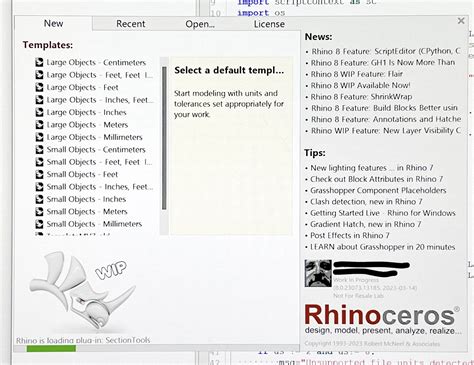 Complete Crash On Opening The Wip Serengeti Rhino Wip Mcneel Forum
