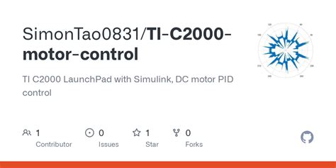 Github Simontao0831 Ti C2000 Motor Control Ti C2000 Launchpad With Simulink Dc Motor Pid Control