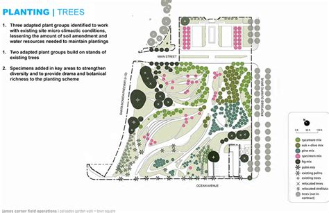 Project Design Tree Plan Planting Plan Design