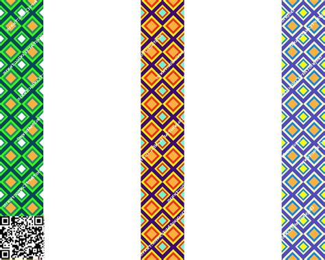 Ethiopian Tilet Pattern የኢትዮጵያ ጥለት ጥልፍ፣ Eritrean Pattern፣ African