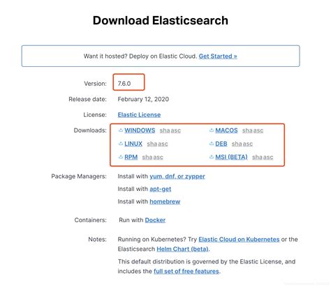 Elasticsearch介绍和安装elasticsearch官网 Csdn博客