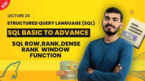 Sql Row Numberdense Rankrank Window Function Sql Basic To Advance