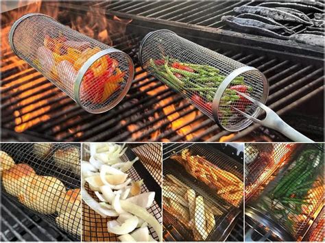 Impress With Durable Rolling Grills グリル料理 バーベキュー 野菜 グリル野菜