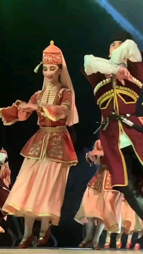 Circassian National Dance Ansamble Nalmes North West Caucasus Adyghe