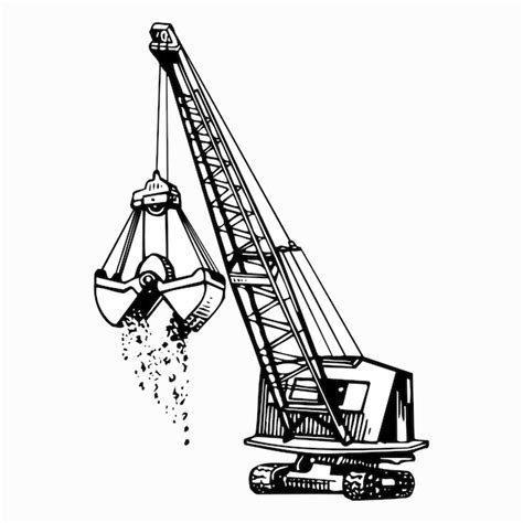 Premium Vector Excavator