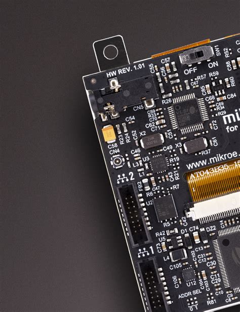 Mikromedia 4 For Kinetis Capacitive Fpi With Frame