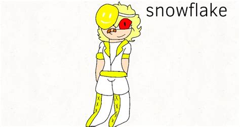 Snowflake As A Human By Giganjrvxz On Deviantart