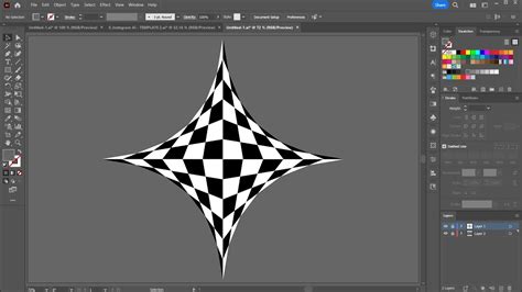 How To Create A Checkerboard Illusion In Adobe Illustrator Youtube