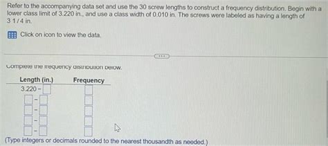 solved refer to the accompanying data set and use the 30