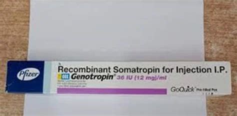 Genotropin Pfizer 36 Iu 12mg At Rs 12000vial Growth Hormones In