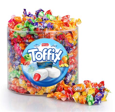 Toffix Cylinder Mix Sugar 1000 Gram 1 Box