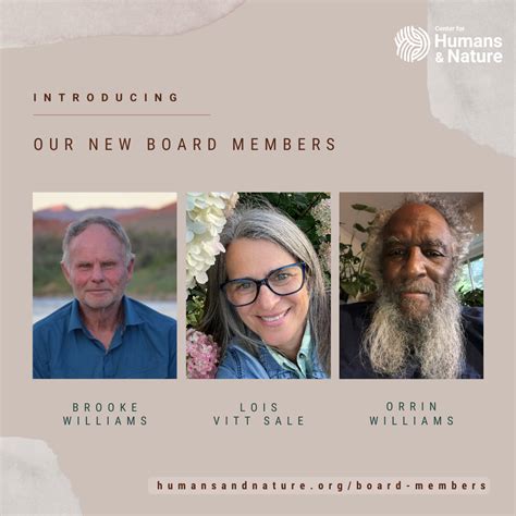 Introducing Brooke Williams Lois Vitt Sale And Orrin Williams Our