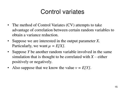 Ppt Variance Reduction Techniques Powerpoint Presentation Free