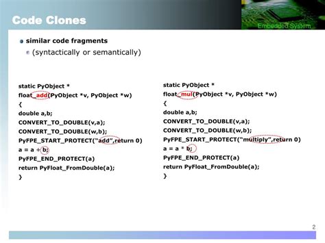 Ppt Mecc Memory Comparison Based Clone Detector Powerpoint Presentation Id 1180779