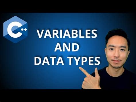 C Variables And Data Types YouTube