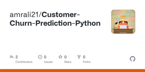 Github Amrali21customer Churn Prediction Python
