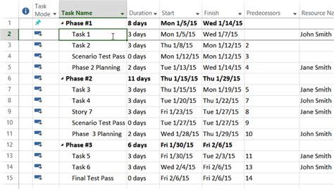 Fixed Tasks In Microsoft Project Training Connection