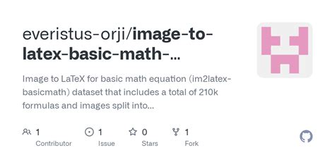 Github Everistus Orjiimage To Latex Basic Math Equation Image To Latex For Basic Math