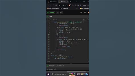 567 Permutation In String Editorial Leetcode Sliding Window