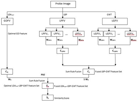 The Block Diagram Of The Developed Ensemble Of Lda Lbp Gwt Feature Download Scientific Diagram